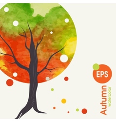 Creative Autumn Background Royalty Free Vector Image