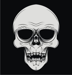 Skull face Royalty Free Vector Image - VectorStock
