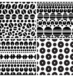Boho polka dot seamless pattern Royalty Free Vector Image