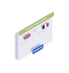 Learning language concept Royalty Free Vector Image