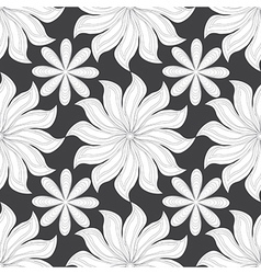 Tree seamless pattern Royalty Free Vector Image