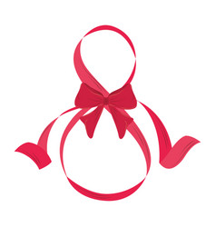 Number eight ribbon Royalty Free Vector Image - VectorStock