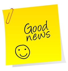 Good news stamp Royalty Free Vector Image - VectorStock