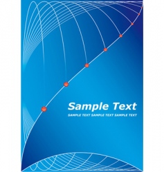 Cover or title page design background Royalty Free Vector