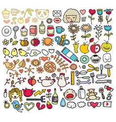 Misc cartoons Royalty Free Vector Image - VectorStock