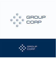 Group corp Royalty Free Vector Image - VectorStock