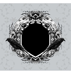 Ravens set Royalty Free Vector Image - VectorStock