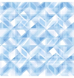 Abstract geometric ice flower Royalty Free Vector Image