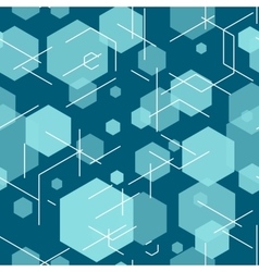 Seamless geometric abstract pattern background Vector Image