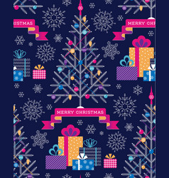 Christmas checkered pattern Royalty Free Vector Image