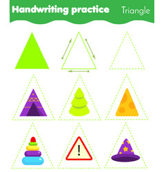 Triangle Flashcard Vector Images (68)