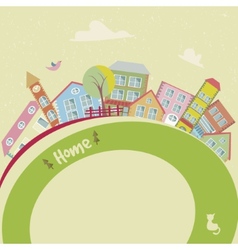 Home background Royalty Free Vector Image - VectorStock