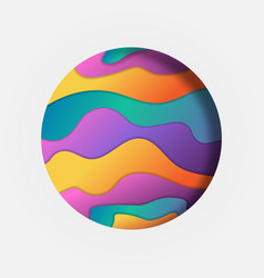 Shape of waves Royalty Free Vector Image - VectorStock