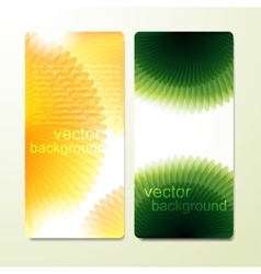 Gradient background with yellow morphing shapes Vector Image