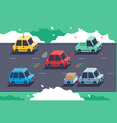 Smart roadster Royalty Free Vector Image - VectorStock