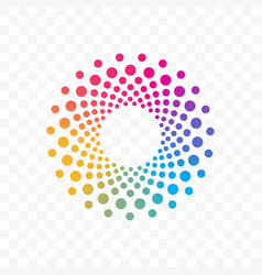 Colorful creative logo Royalty Free Vector Image