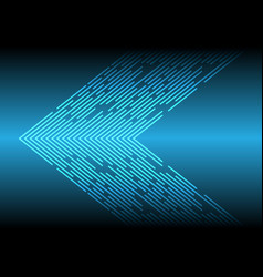 Arrows background technology lines Royalty Free Vector Image