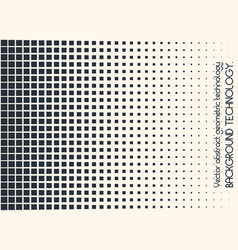 Dissolved filled square Royalty Free Vector Image