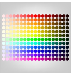 Color wheel with shade colors colour spectrum Vector Image