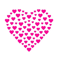 Red heart Royalty Free Vector Image - VectorStock