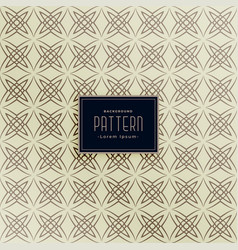 Subtle pattern background made with lines Vector Image