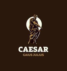 Caesar emblem Royalty Free Vector Image - VectorStock
