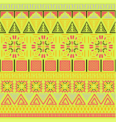 Tribal ethnic seamless pattern Royalty Free Vector Image