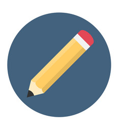 Pencil outline icon Royalty Free Vector Image - VectorStock