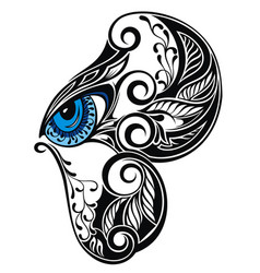 Tattoo eye Royalty Free Vector Image - VectorStock