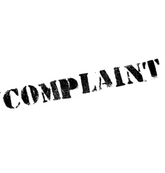 Complaint rubber stamp Royalty Free Vector Image
