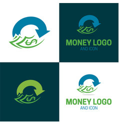 Fast credit logo and icon Royalty Free Vector Image