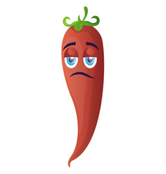 Crying Cartoon Chili Vector Images (21)