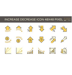 Opposite adjectives down and up Royalty Free Vector Image