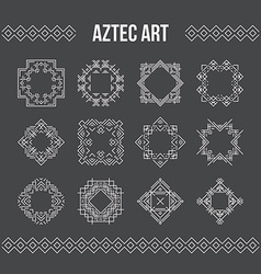 Aztec Borders Royalty Free Vector Image - VectorStock
