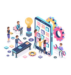 The process of developing interface for digital Vector Image