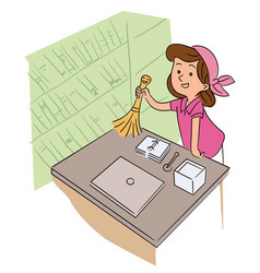 Kids Clean Table Cartoon Vector Images (over 130)