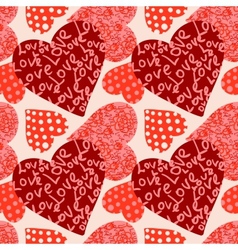 Seamless valentines day background Royalty Free Vector Image