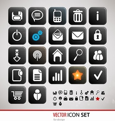 Modern technology stickers Royalty Free Vector Image