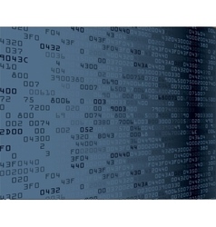 Blue security background with HEX-code Royalty Free Vector