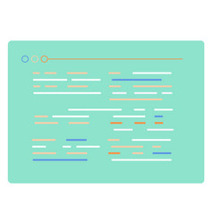 Round icon program code structure html Royalty Free Vector
