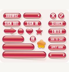 Collection cute sweet stickers Royalty Free Vector Image