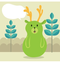Deerart Royalty Free Vector Image - VectorStock
