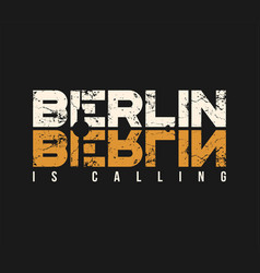 I love berlin heart sign Royalty Free Vector Image