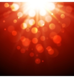 Abstract magic red light background Royalty Free Vector