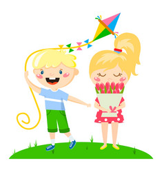 Spring Kids Vector Images (over 44,000)