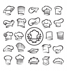 Chef hat Royalty Free Vector Image - VectorStock