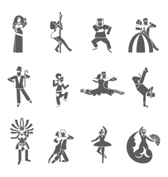 Woman using the pink dress and the man Royalty Free Vector