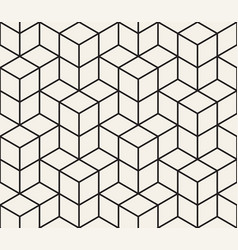 Seamless geometric pattern simple abstract lines Vector Image