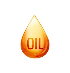 Oil drop icon Royalty Free Vector Image - VectorStock