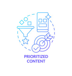 Reduce learning curve turquoise concept icon Vector Image